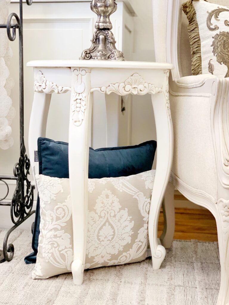 Kaitlyn Round French Side Table | Rococo Decor