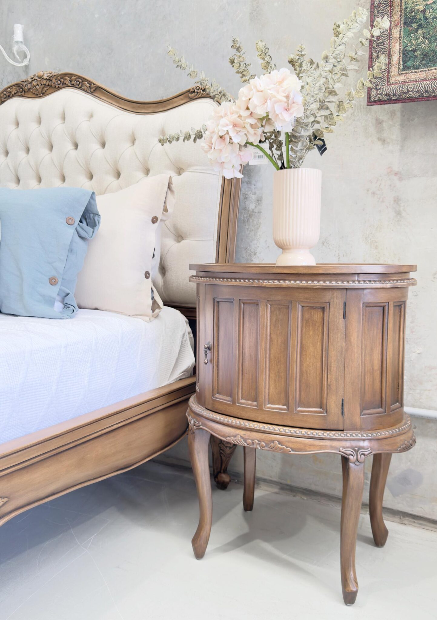 Coquette Rustic Brown Table | Rococo Decor